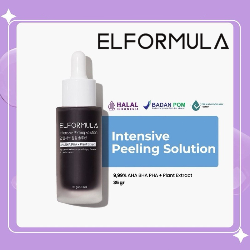 Jual ELFORMULA Intensive Peeling Solution AHA BHA PHA + Plant Extract ...