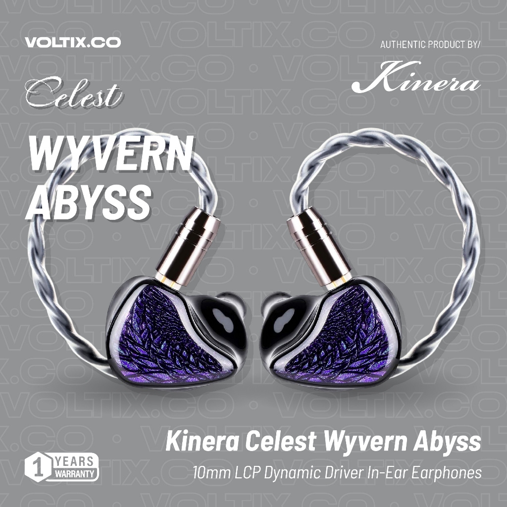 Jual Kinera Celest Wyvern Abyss IEM In Ear Monitor Earphone Garansi ...