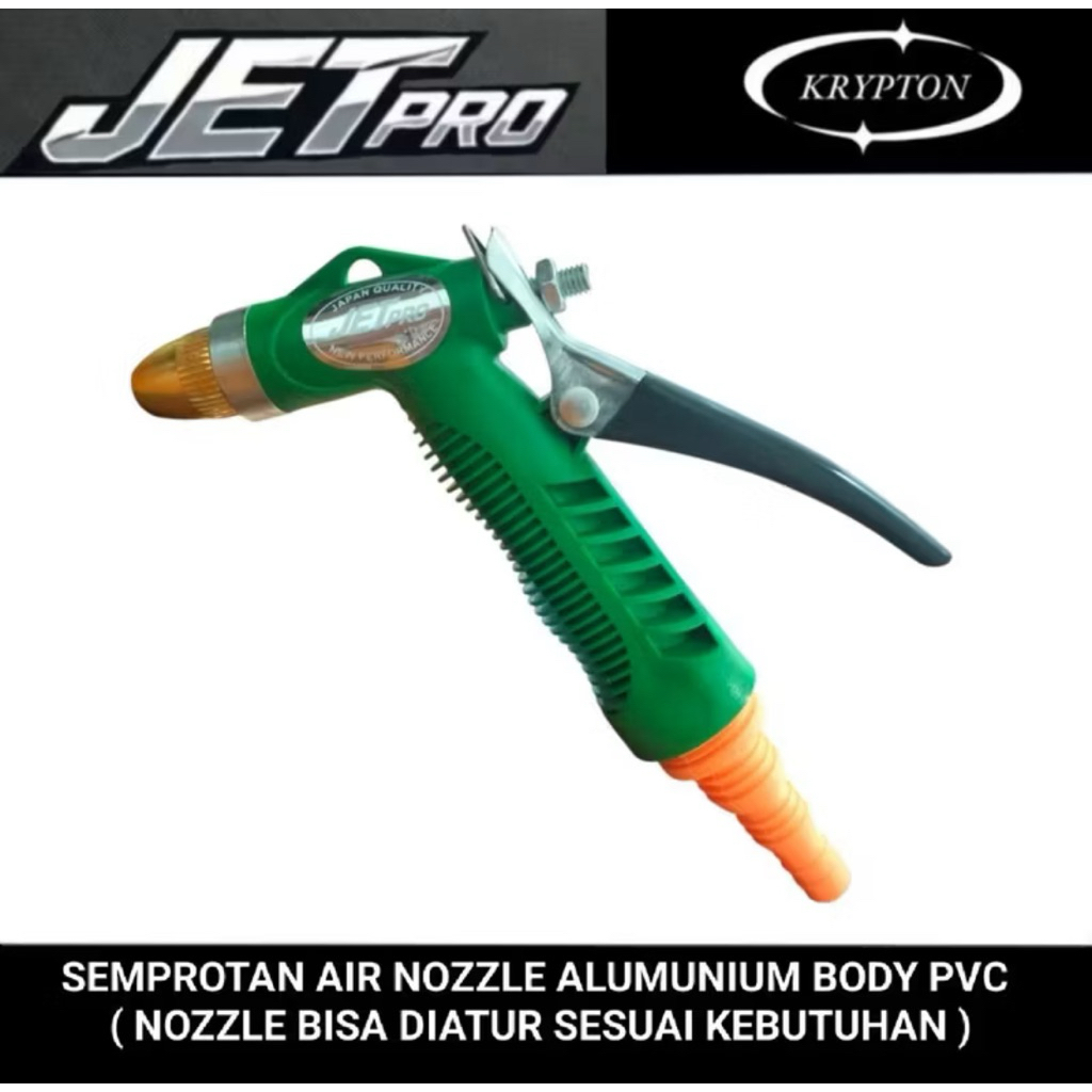 Jual JETPRO - Semprotan air nozzle aluminium (Nozzle bisa diatur sesuai ...