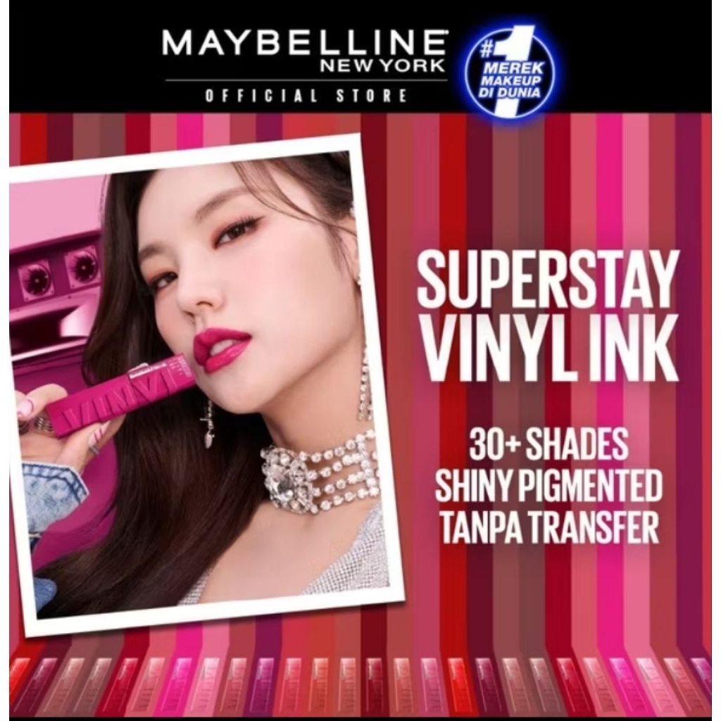 Jual maybelline superstay vinyl ink lipstik long lastik 4,2ml (135 ...