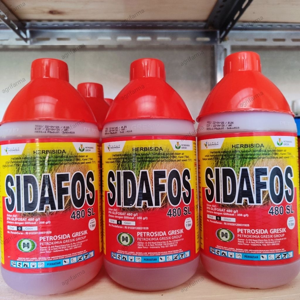 Jual Herbisida Sidafos 480 SL 1 Liter | Shopee Indonesia