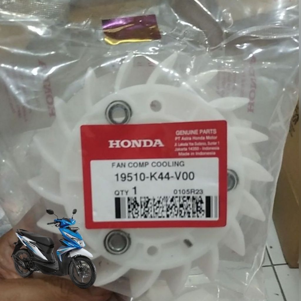 Jual Kipas Radiator Fan Comp Cooling Honda Beat Pop eSP Sporty Scoopy ...