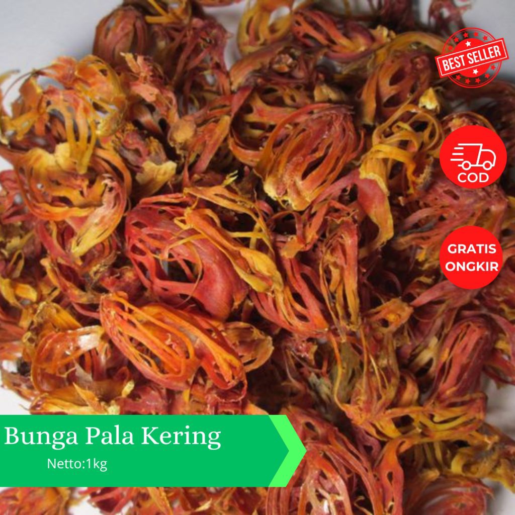Jual Bunga pala kering 1kg hight quality | Shopee Indonesia