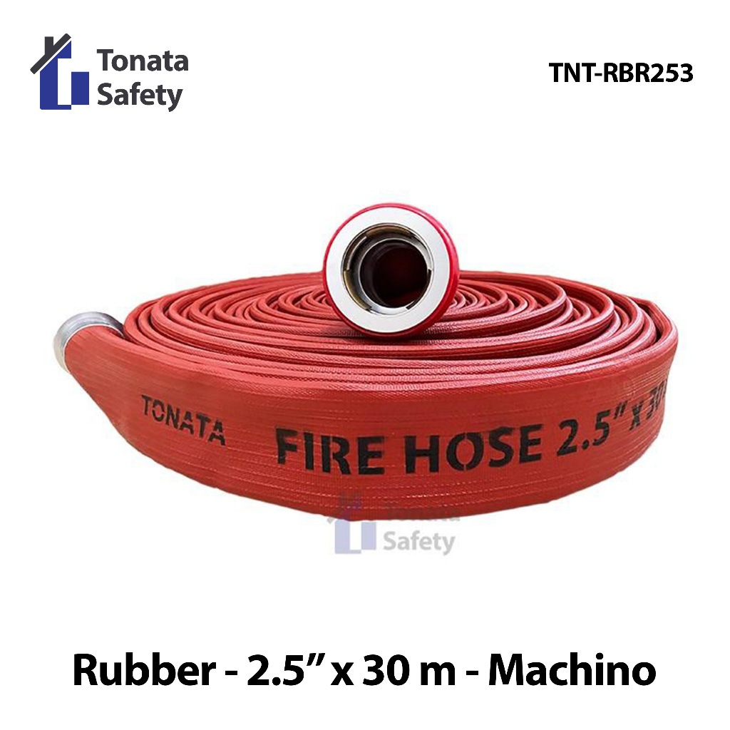Jual Tonata Fire Hose Rubber Selang Pemadam 2.5 Inch x 30M | Shopee Indonesia