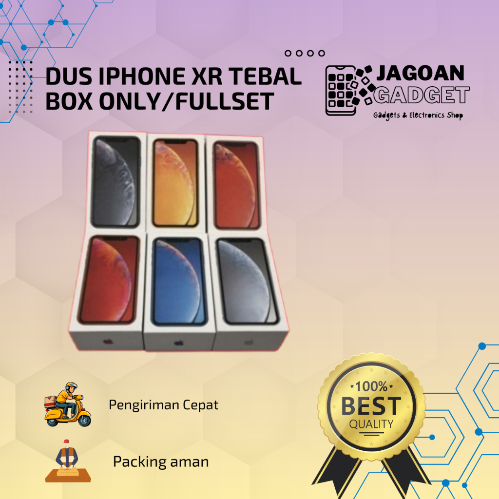 Jual DUS BOX iP XR TEBAL FULLSET/BOX ONLY - Jagoan Gadget88 | Shopee ...