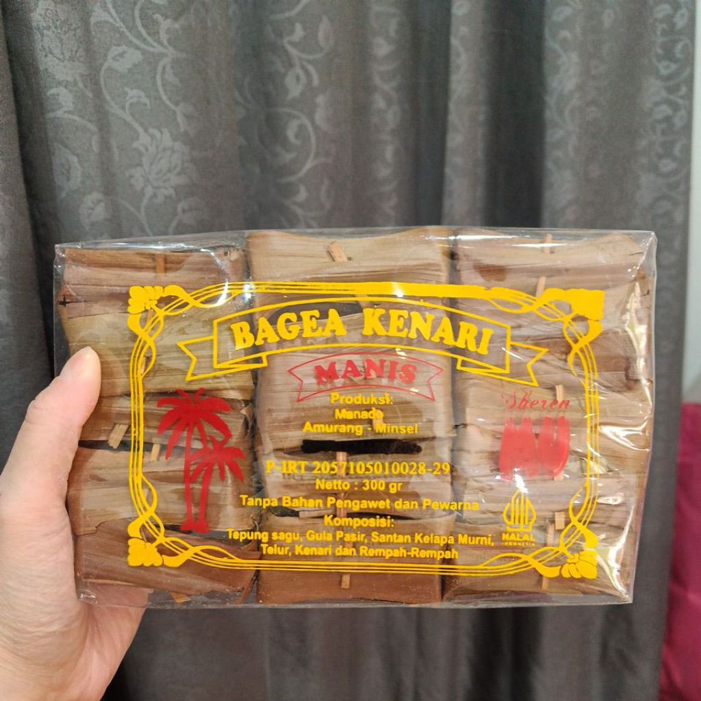 Jual Bagea Kenari Makassar Manado Sheren Mu 300gr | Shopee Indonesia