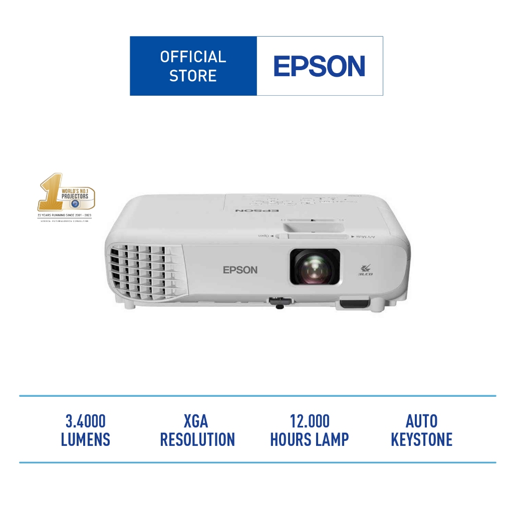Jual Epson EB-E600 XGA 3LCD TKDN Certified Projector | Shopee Indonesia
