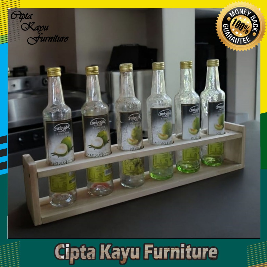 Jual Tempat Botol Sirup Jualan Rak Tempat Botol Sirup Botol Kecap dari ...