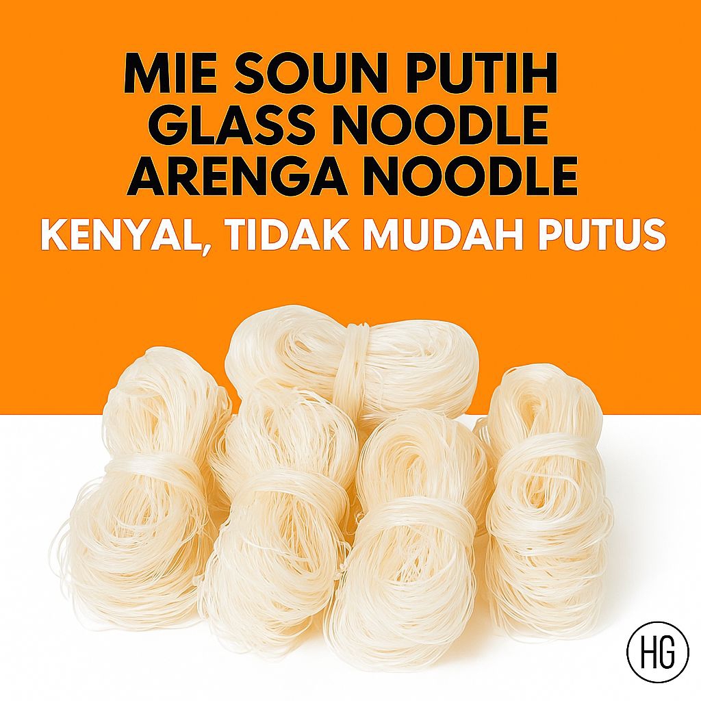 Jual Mie Soun Putih Pati Aren /Glass Noodles 500 gr - Kenyal Nikmat ...