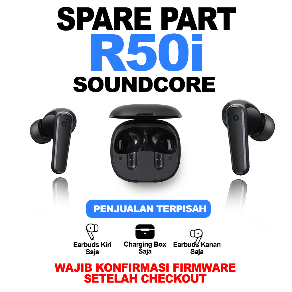 Jual Sparepart TWS Soundcore R50i Earbuds Box Charger | Shopee Indonesia