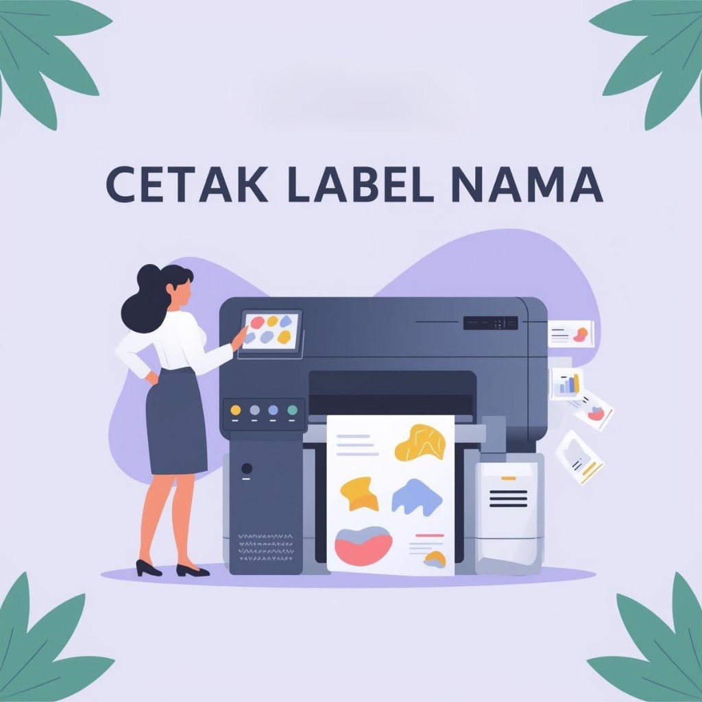 Jual Cetak Label Nama Undangan - Tambahan Cetak Nama Tamu Di label ...