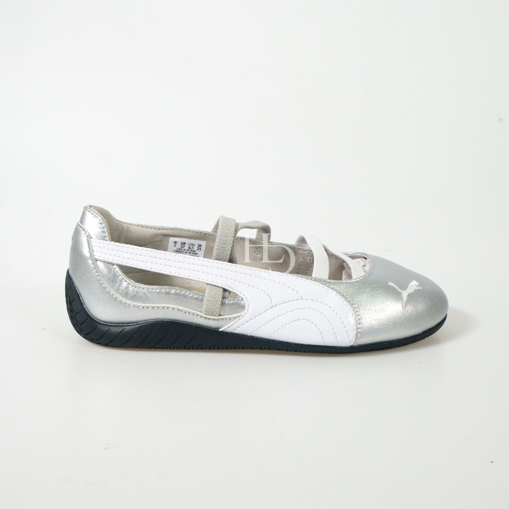 Jual Puma Speedcat Ballet Women Shoes Metallic Silver White 401581-01 ...