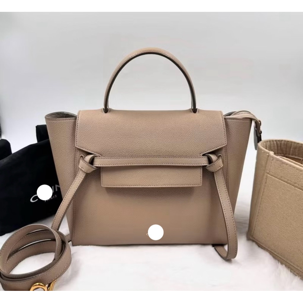 Jual Tas handle C BELT MICRO 24 cm VIP Leather | Shopee Indonesia