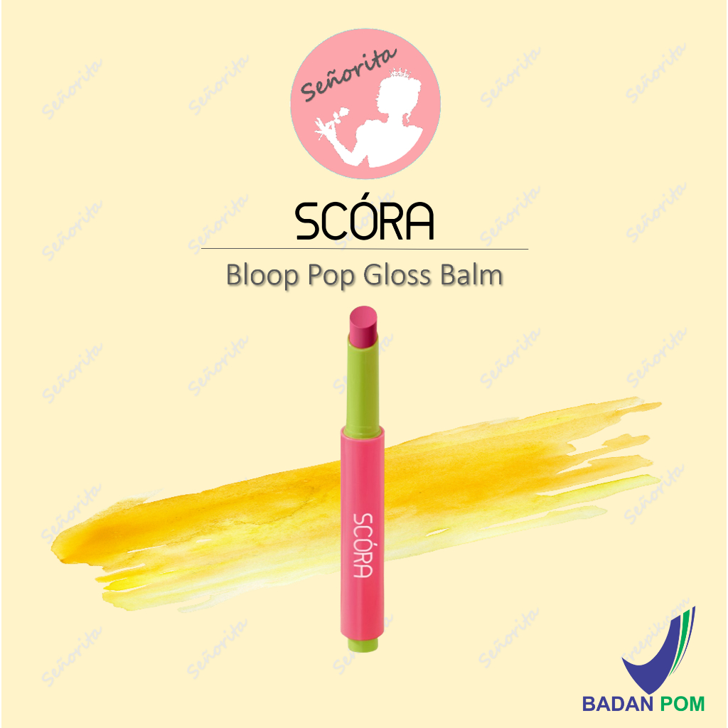 Jual SCORA Bloop Pop Gloss Balm 2gr | Shopee Indonesia