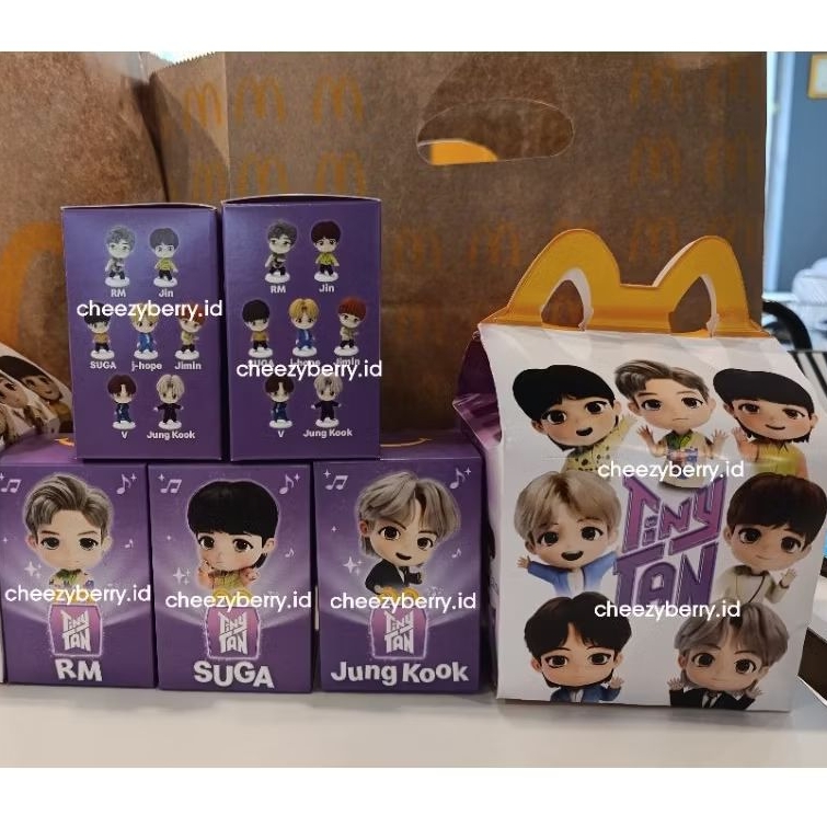 Jual Blindbox Figure BTS Tiny Tan x McDonald's | Shopee Indonesia