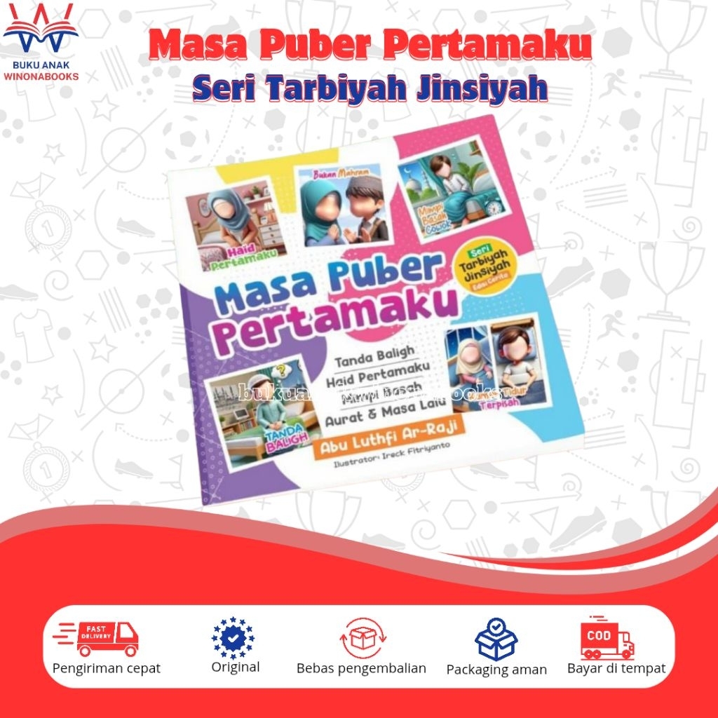 Jual Masa Puber Pertamaku : buku edukatif dari Seri Tarbiyah Jinsiyah ...