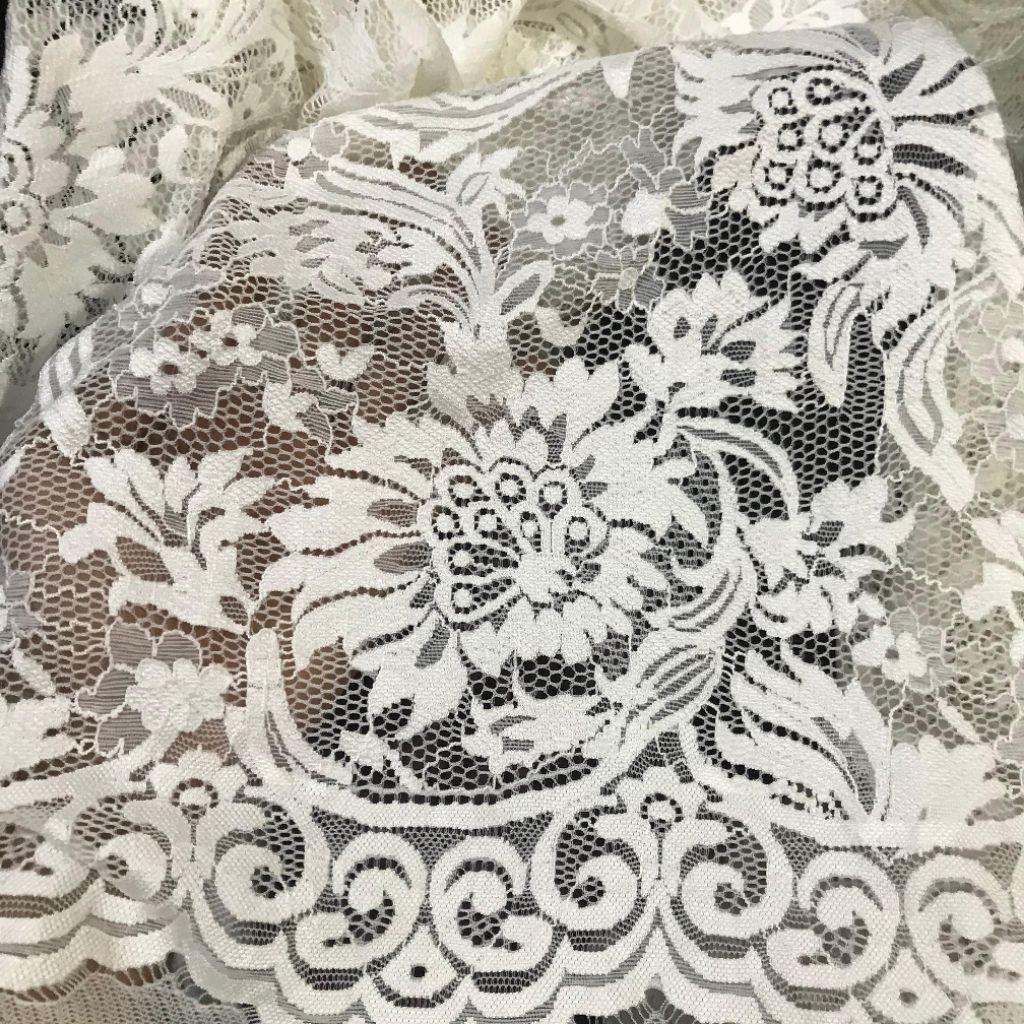 Jual Kain brokat semi Prada - kain brokat Stretch - kain brokat tille ...