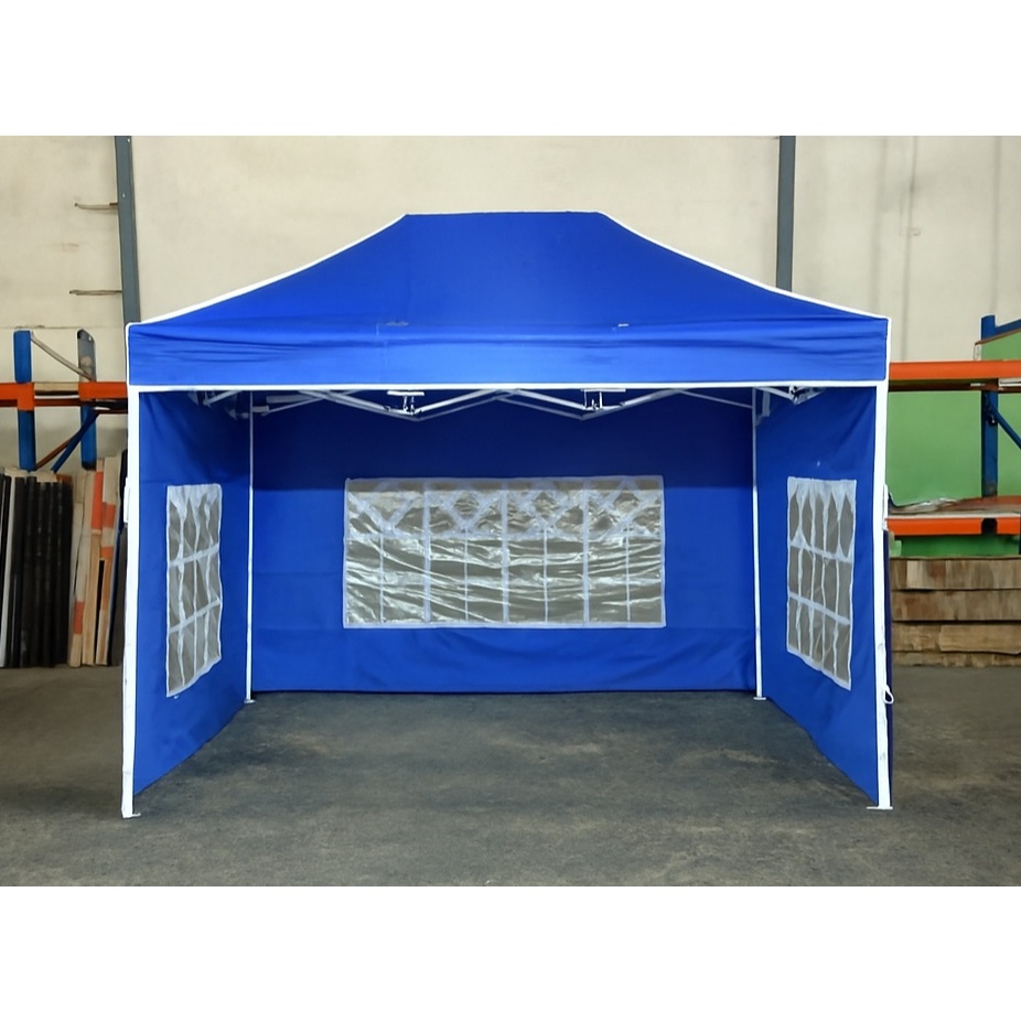 Jual Tenda Lipat Ukuran 3x4.5 Besi Premium Lengkap Dinding Motif ...
