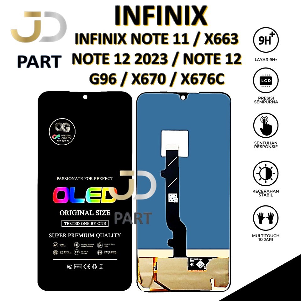 Jual LCD TOUCHSCREEN INFINIX NOTE 11 / X663 / NOTE 12 2023 / NOTE 12 ...