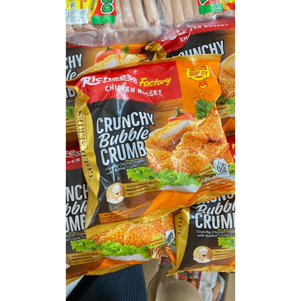 Jual Richeese flying chicken nugget 500gr | Shopee Indonesia