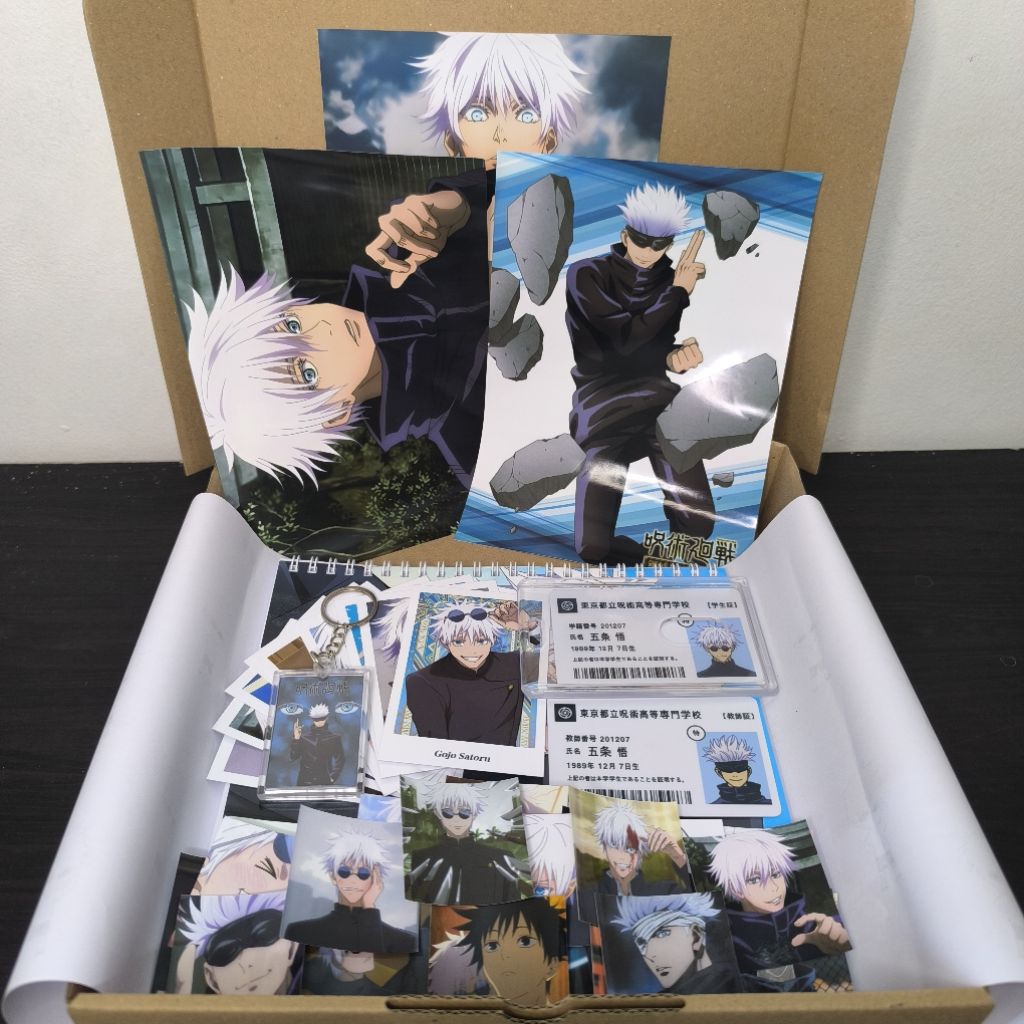 Jual Gojo Yuta Jujutsu Kaisen Otaku Kit Merch Anime | Shopee Indonesia