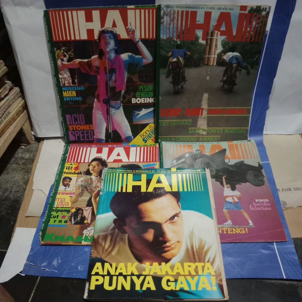 Jual MAJALAH HAI TAHUN 80an dan 90an | Shopee Indonesia