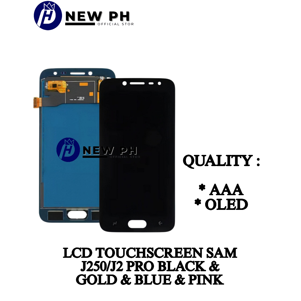 Jual NEWPH _ LCD TOUCHSCREEN SAM J250 / J2 PRO | Shopee Indonesia