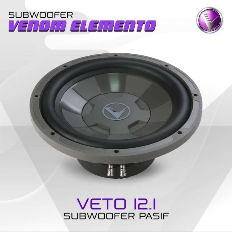 Jual Venom Subwoofer Veto 12 Inch Speaker | Shopee Indonesia