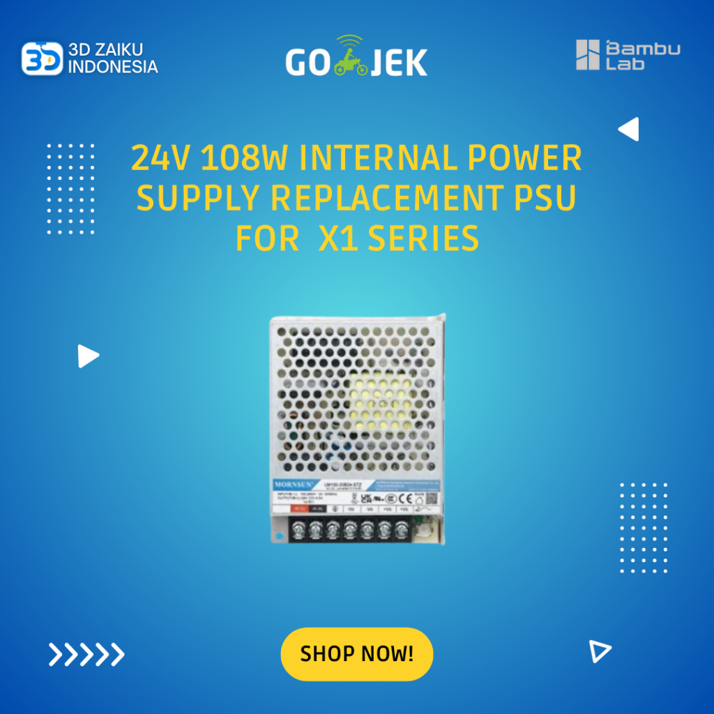 Jual Original Bambulab X1 Series 24V 108W Internal Power Supply ...