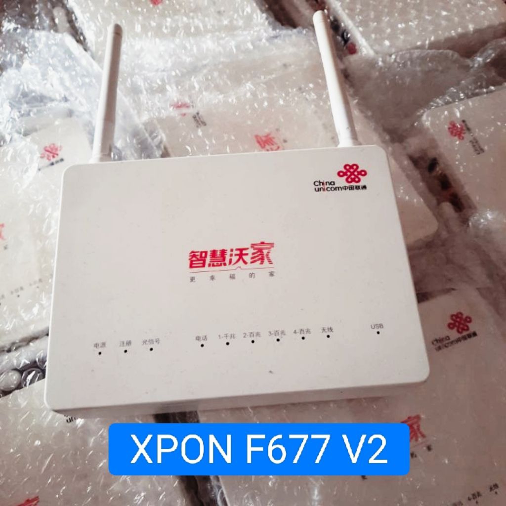 Jual XPON ZTE F677 V.2 ORIGINAL,MENU ORANGE,ONT EPON GPON WIFI | Shopee ...