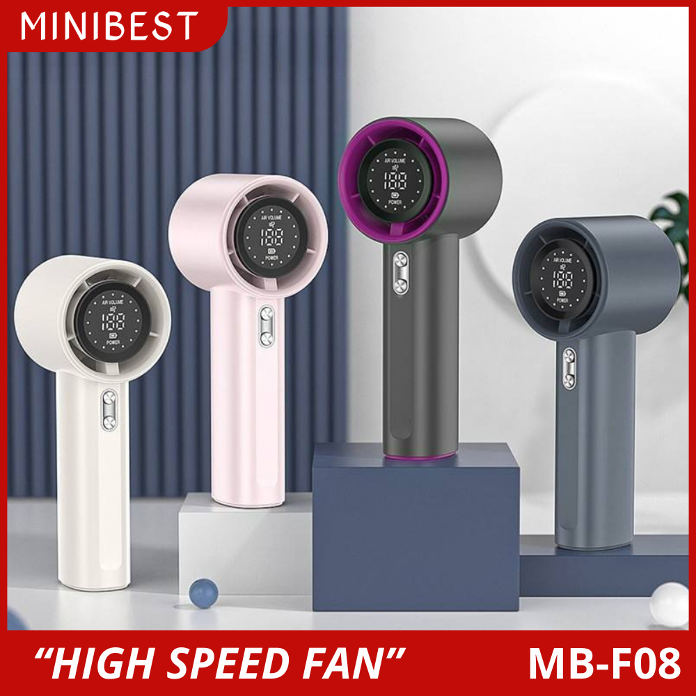 Jual Minibest MB-F08 Mini Fan Kipas Angin portable High Speed Handheled ...
