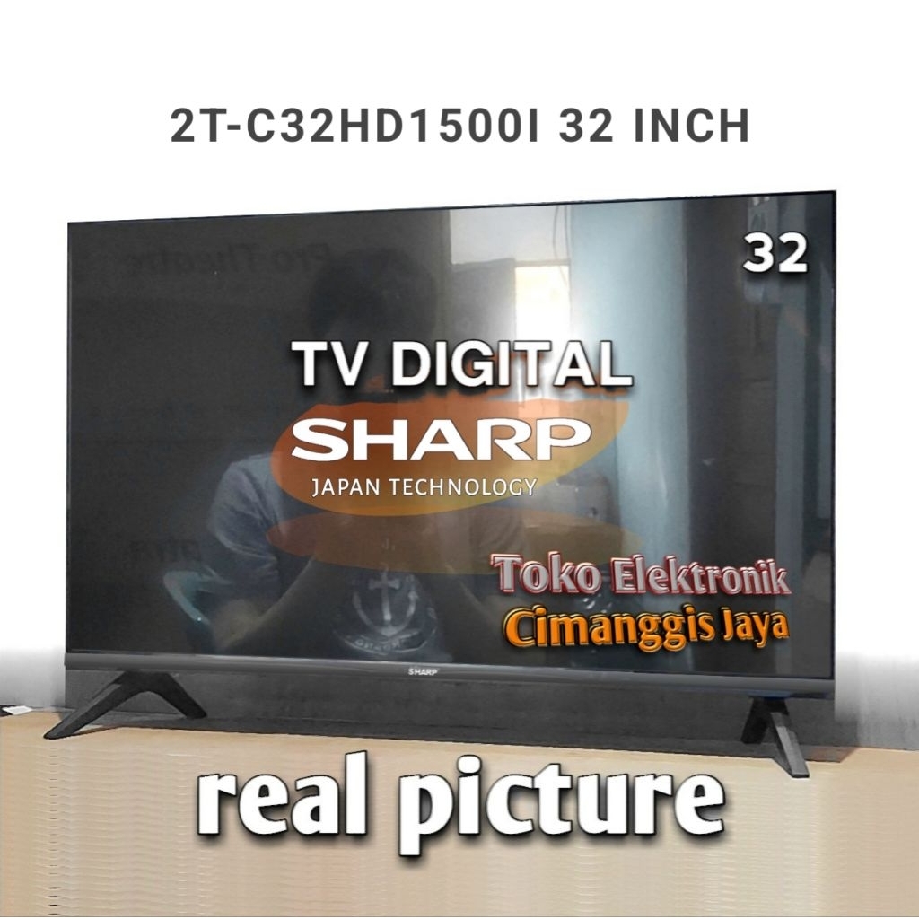 Jual TV LED SHARP 32 INCH AQUOS digital 2T-C32HD1500I | Shopee Indonesia
