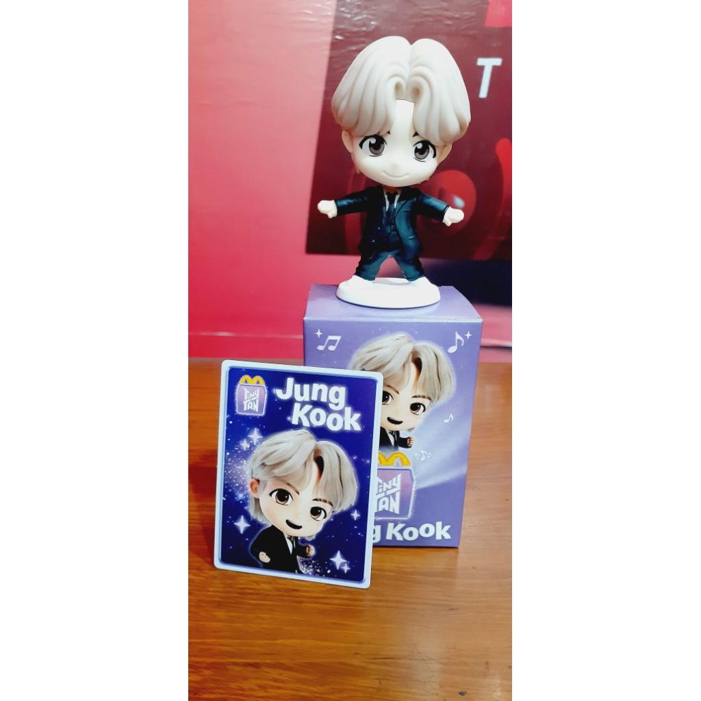 Jual McDonalds Tiny Tan RM, Suga, Jungkook, V, J Hope, Jimin Original | Shopee Indonesia