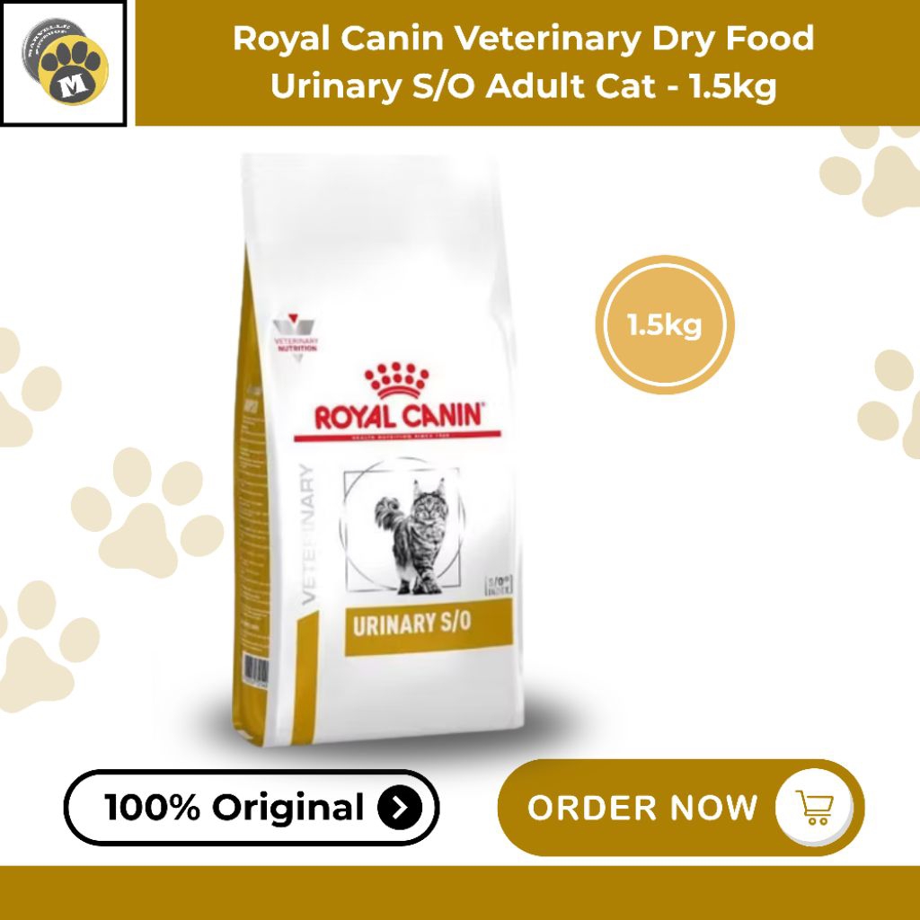 Jual Royal Canin RC Urinary S/O Cat Dry Food | Makanan Kering untuk ...
