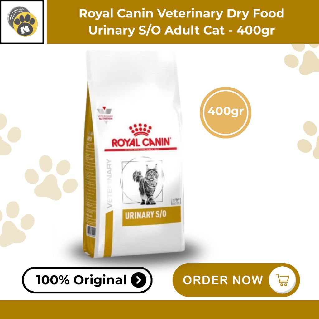 Jual Royal Canin RC Urinary S/O Cat Dry Food 400gr | Makanan Kering ...