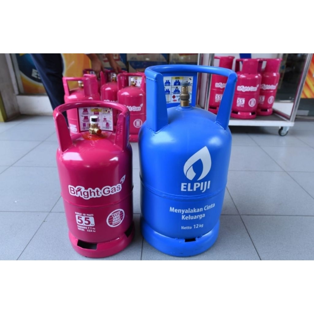 Jual READYSTOCK ISI ULANG BRIGHT GAS PINK 5.5KG & GAS 12KG | Shopee ...