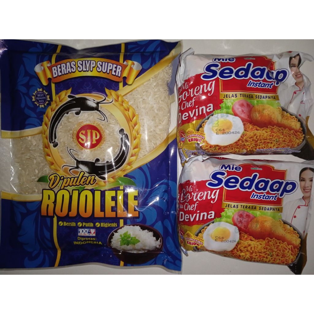 Jual Paket Sembako Murah Beras dan Mie Instan Devina | Shopee Indonesia