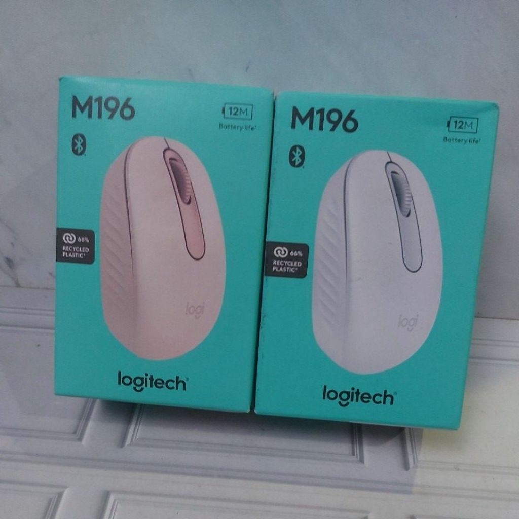 Jual Logitech M196 Mouse Wireless Bluetooth untuk Laptop , Tablet dan ...