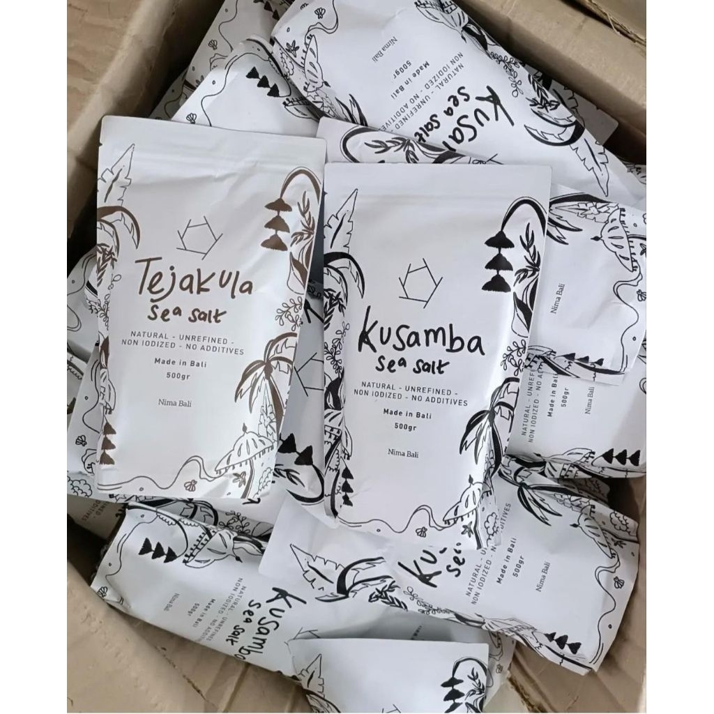 Jual Nima Bali - Garam Natural Kusamba dan Tejakula | Sea Salt | Shopee ...