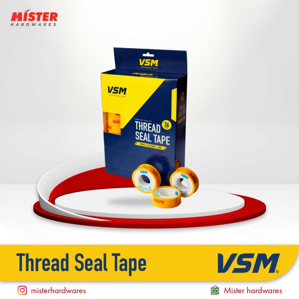 Jual Seal Tape VSM 10M 12mm x 0.075mm | Shopee Indonesia