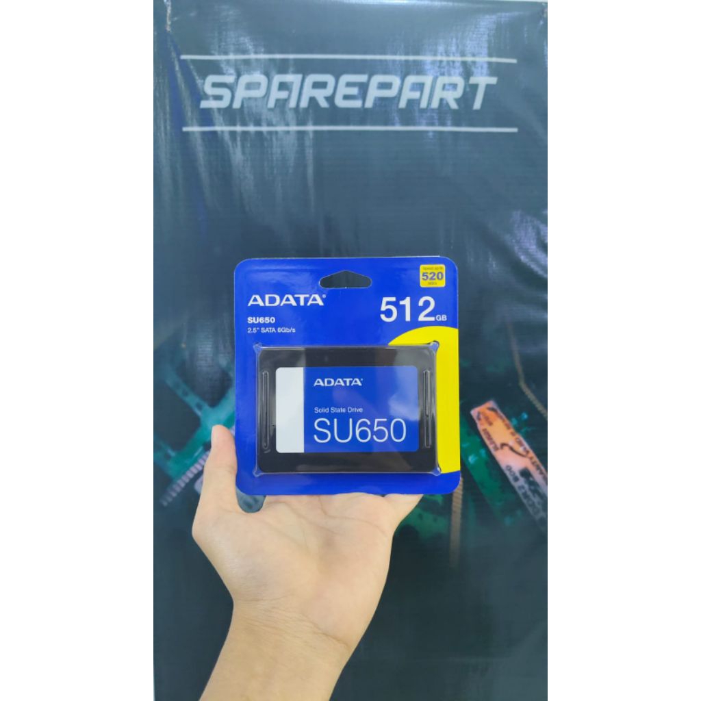 Jual SSD ADATA SU650 512GB SATA III | Shopee Indonesia