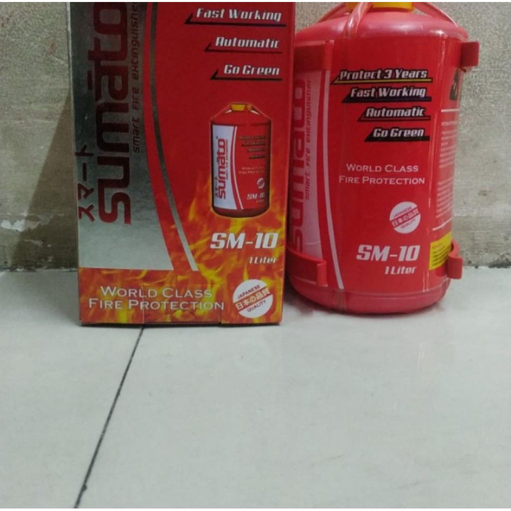 Jual Apar Alat Pemadam Api Ringan Merk Sumato Type SM 10 | Shopee Indonesia