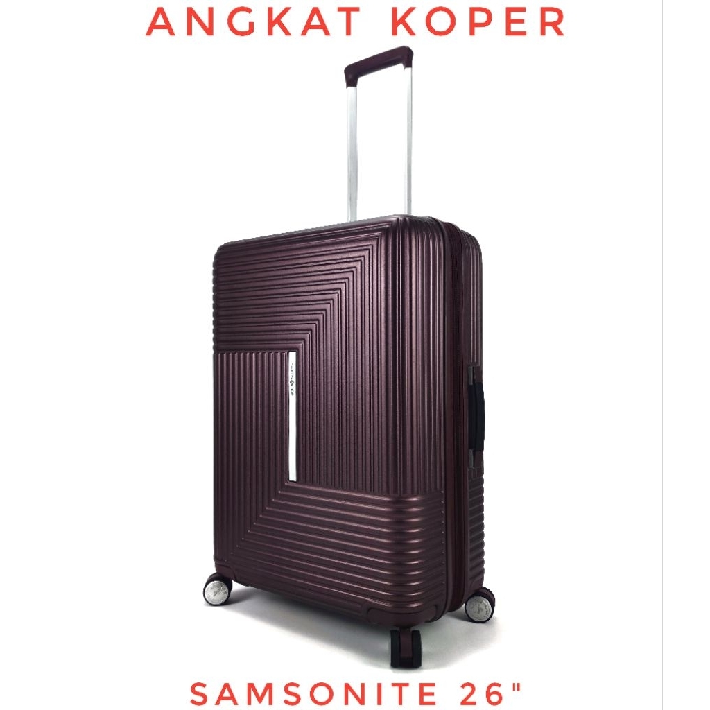 Jual Samsonite Apinex Spinner Hardcase Luggage 26 Inch | Shopee Indonesia