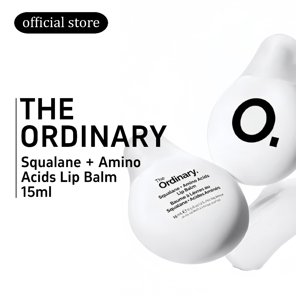 Jual [Official]The Ordinary Squalane + Amino Acids Lip Balm 15ml ...