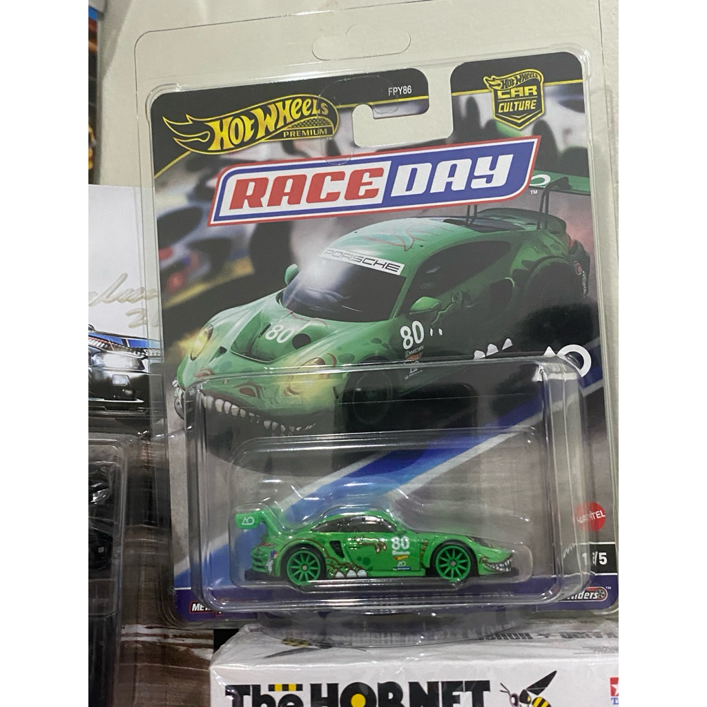 Jual Hotwheels Premium Race Day Rexy Porsxhe 911 GT3 R 992 Stiker ...