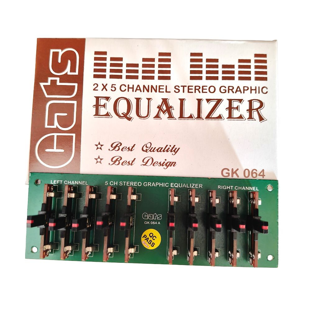 Jual Kit Equalizer 2X5 10 Channel Stereo | Shopee Indonesia