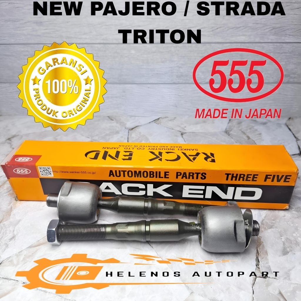 Jual ORIGINAL 555 SANKEI JAPAN NEW PAJERO / STRADA TRITON RACK END ...