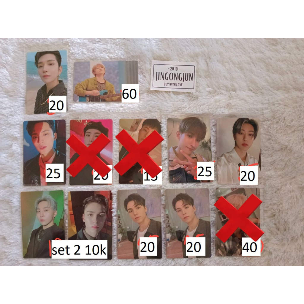 Jual (HARGA BELUM PACKING) Seventeen svt pc photocard attacca pob bene ...