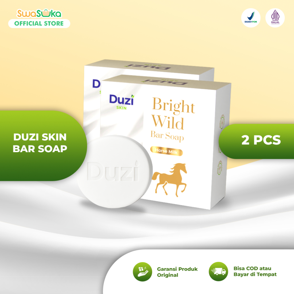 Jual Duzi Skin - Bright Wild Sabun Batang Susu Kuda Kulit Cerah, Lembut ...
