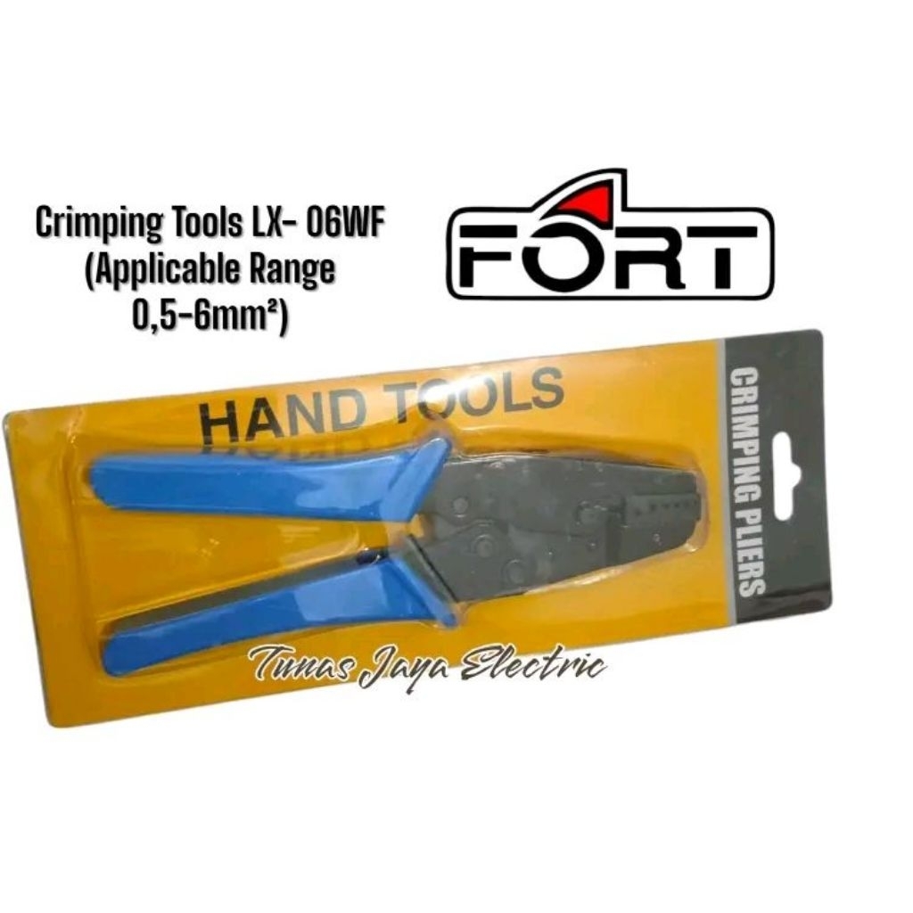 Jual Tang Press Skun / Crimping Tools LX-06WF FORT (for Skun Ferrules 0 ...